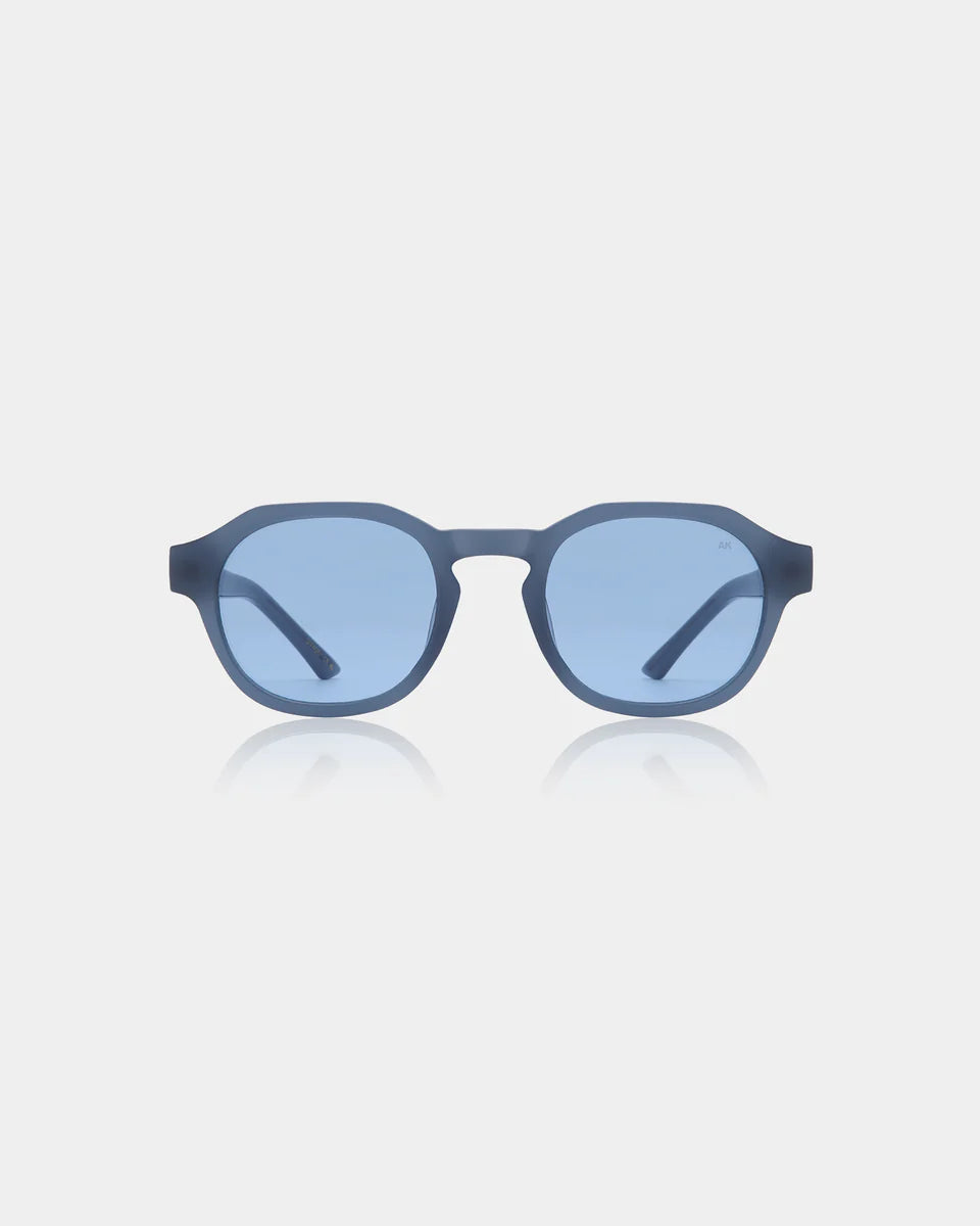 A.K Jaerbede Zan Sunglasses in Blue Steel– Willow & Wolf Marlborough