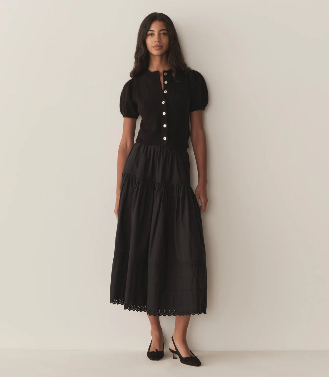 Doen Anisa Cardigan in Black– Willow & Wolf Marlborough