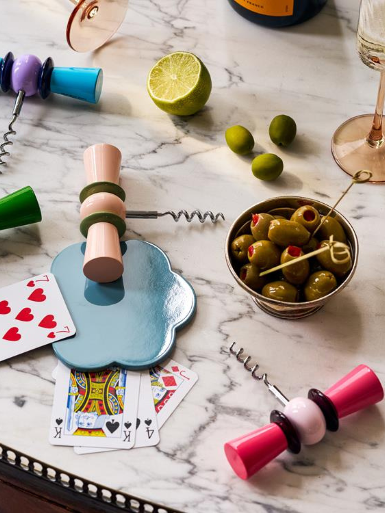 Addison Ross Bow Tie Corkscrew Pink & Green– Willow & Wolf Marlborough