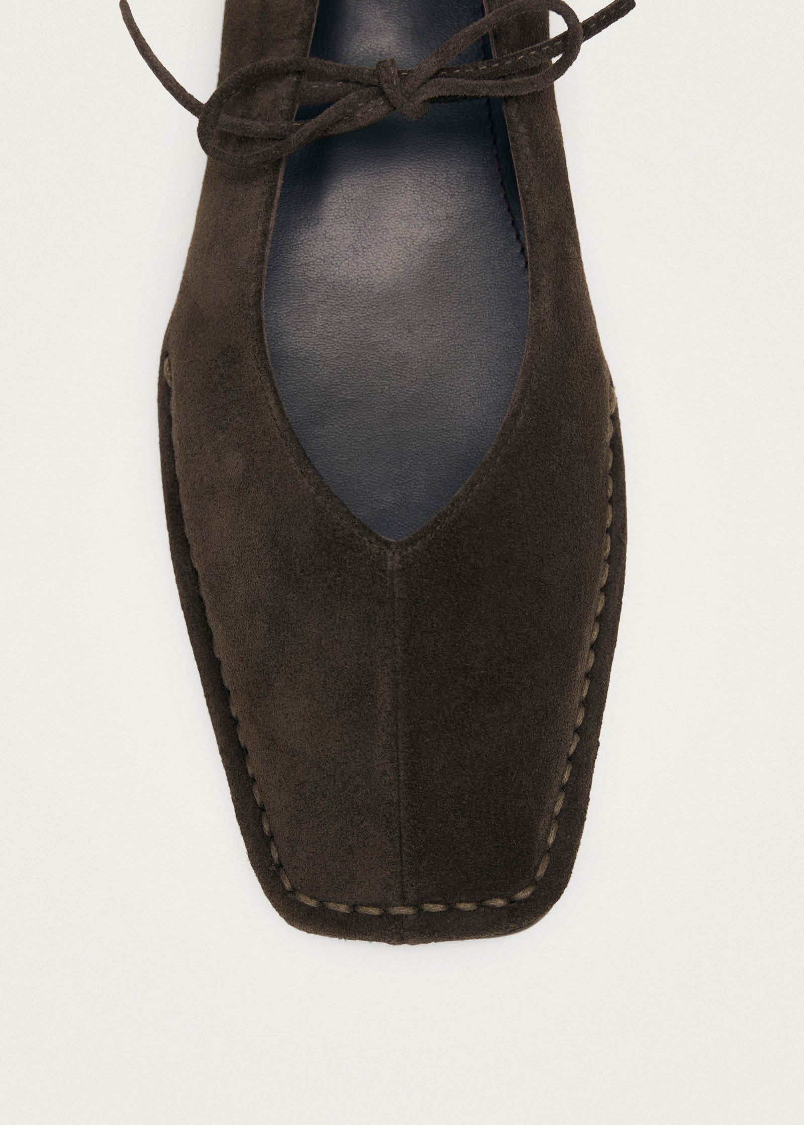 Alohas Sway Coffee Brown Leather Ballet Flats– Willow & Wolf Marlborough
