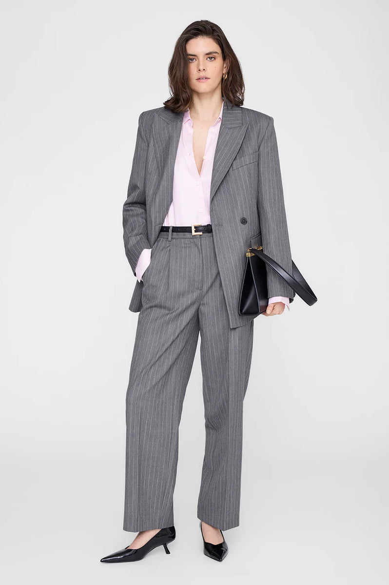 Anine Bing Bridget Shirt in Powder Pink– Willow & Wolf Marlborough