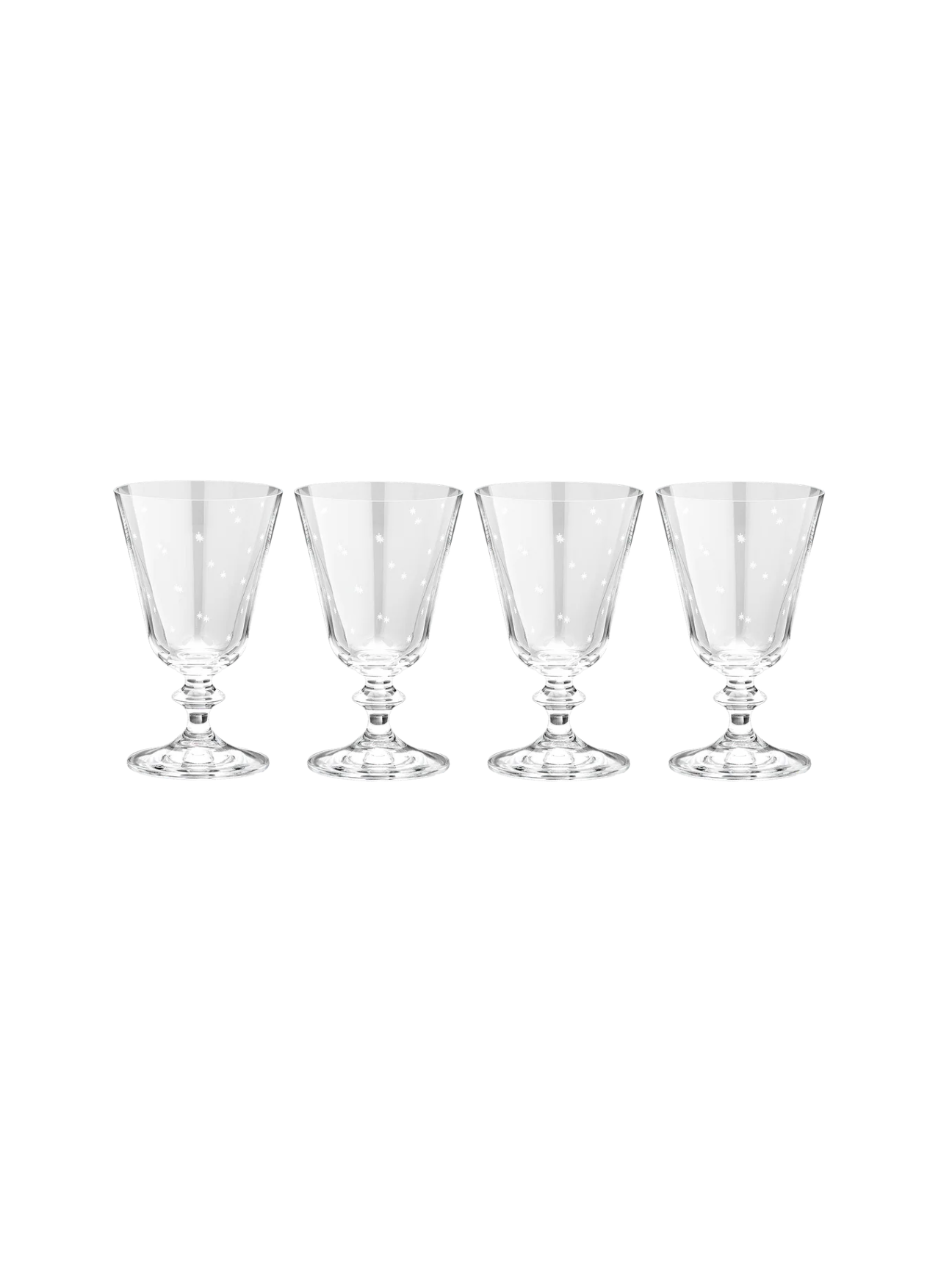 Anna + Nina Starry Eve Short Wine Glass Set of 4– Willow & Wolf Marlborough
