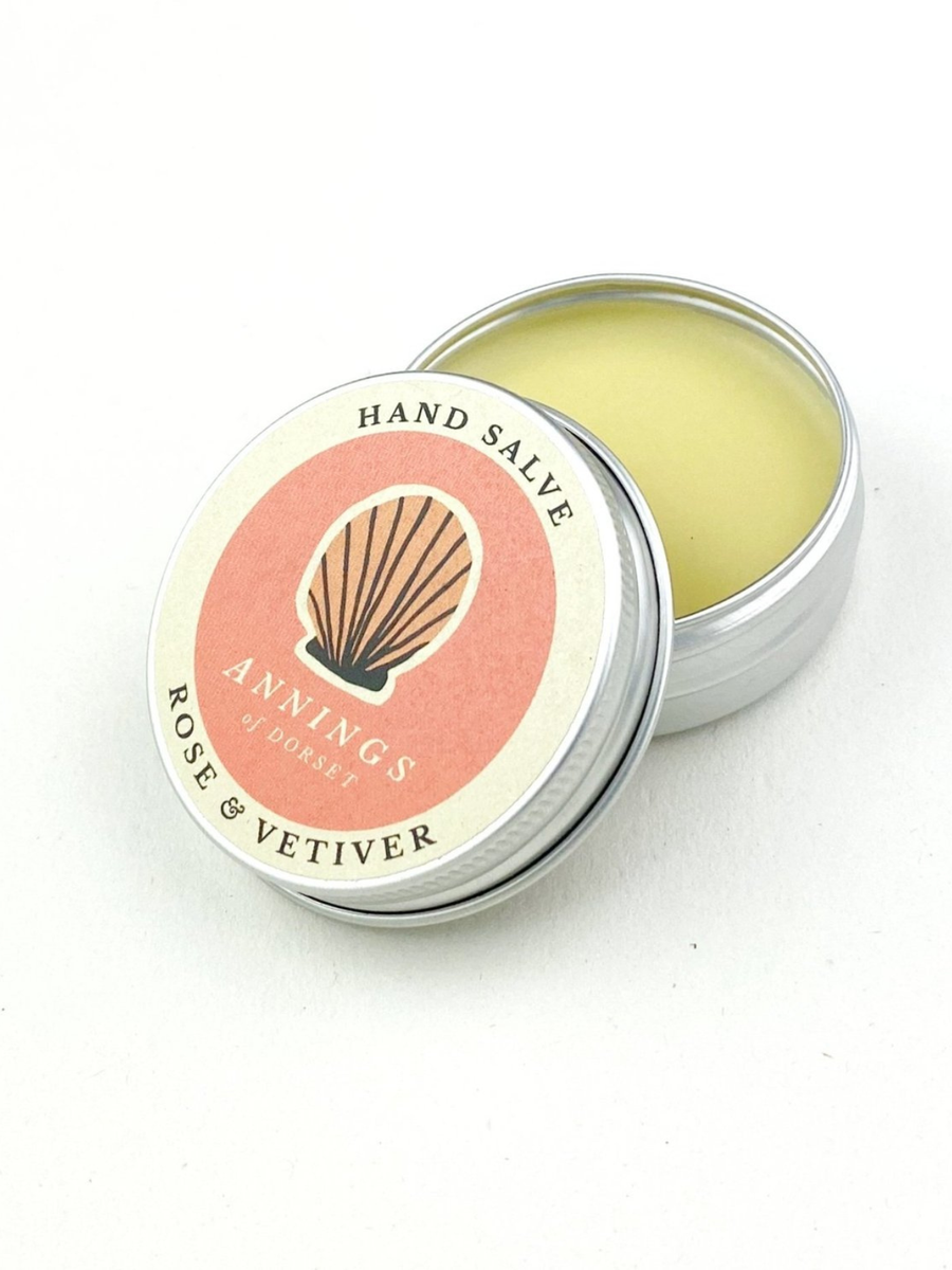 Annings Of Dorset Rose & Vetiver Hand Salve– Willow & Wolf Marlborough
