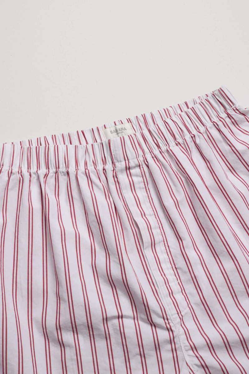 Banana London Men Lollipop Red Stripe Boxer– Willow & Wolf Marlborough