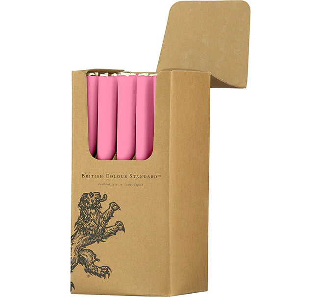 British Colour Standard Solid Colour Dinner Candle - Neyron Rose ...