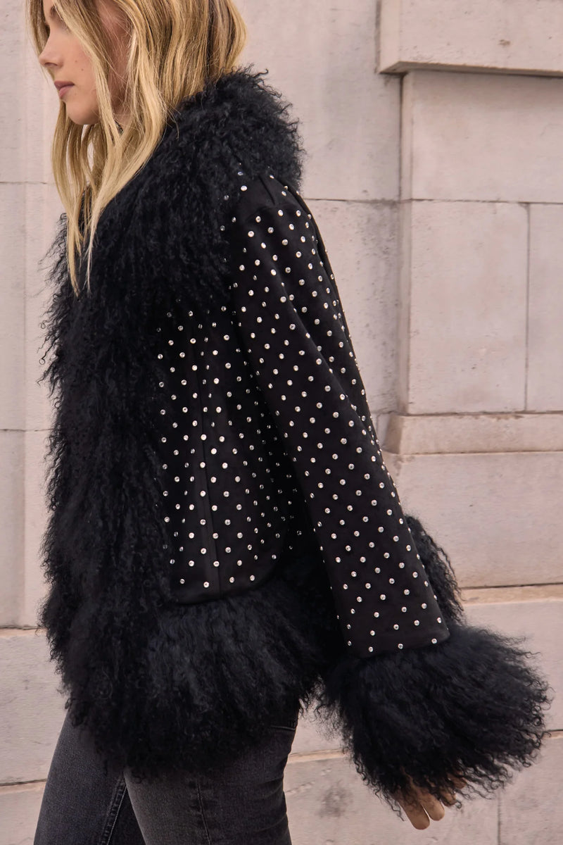 Charlotte Simone Stella Coat in Black– Willow & Wolf Marlborough