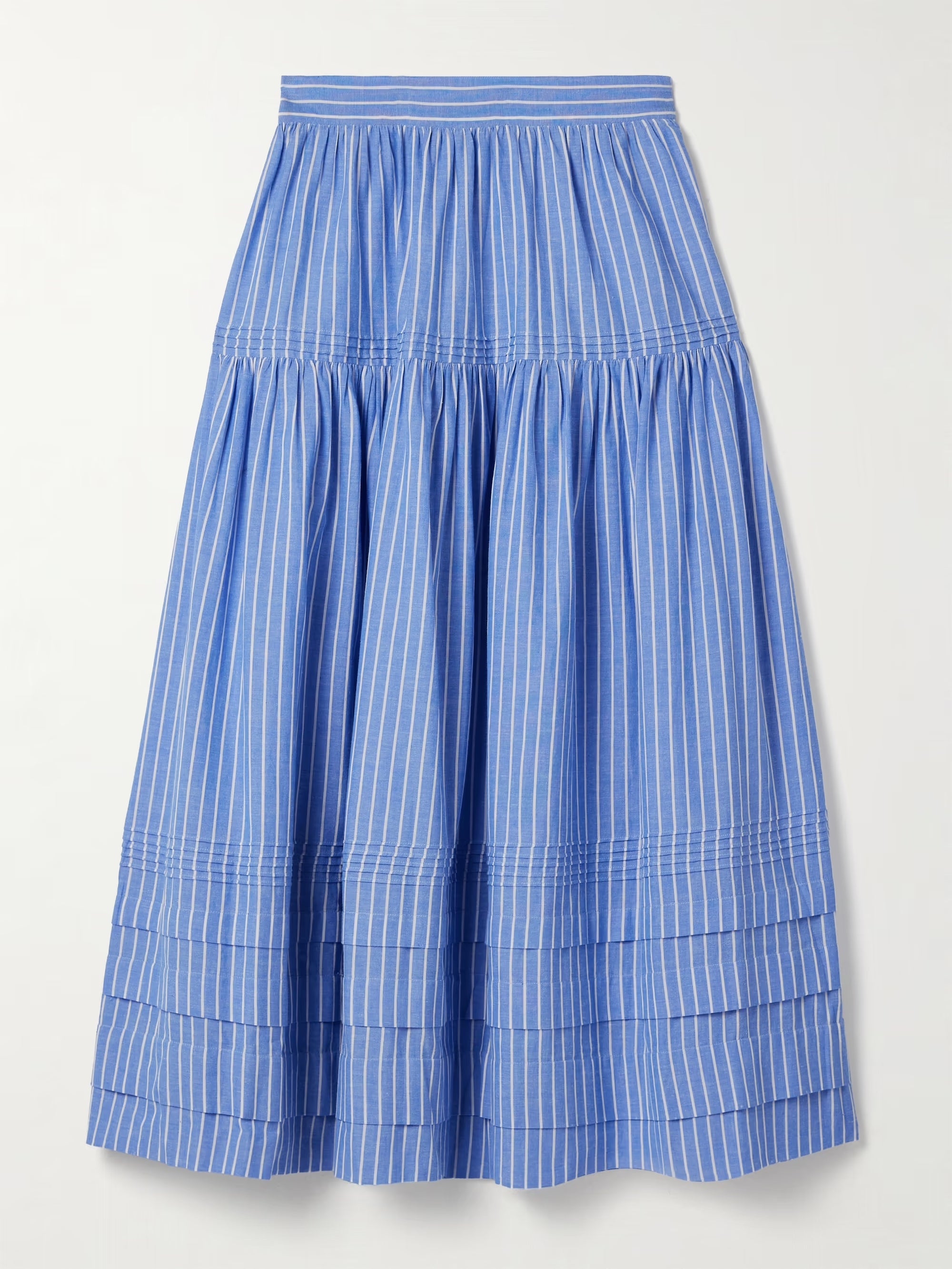 Doen Sebastians Striped Skirt in Blue– Willow & Wolf Marlborough