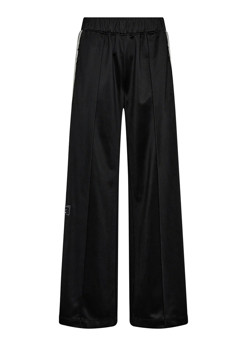 Haute L'Amitie Baggy Track Pants in Black– Willow & Wolf Marlborough