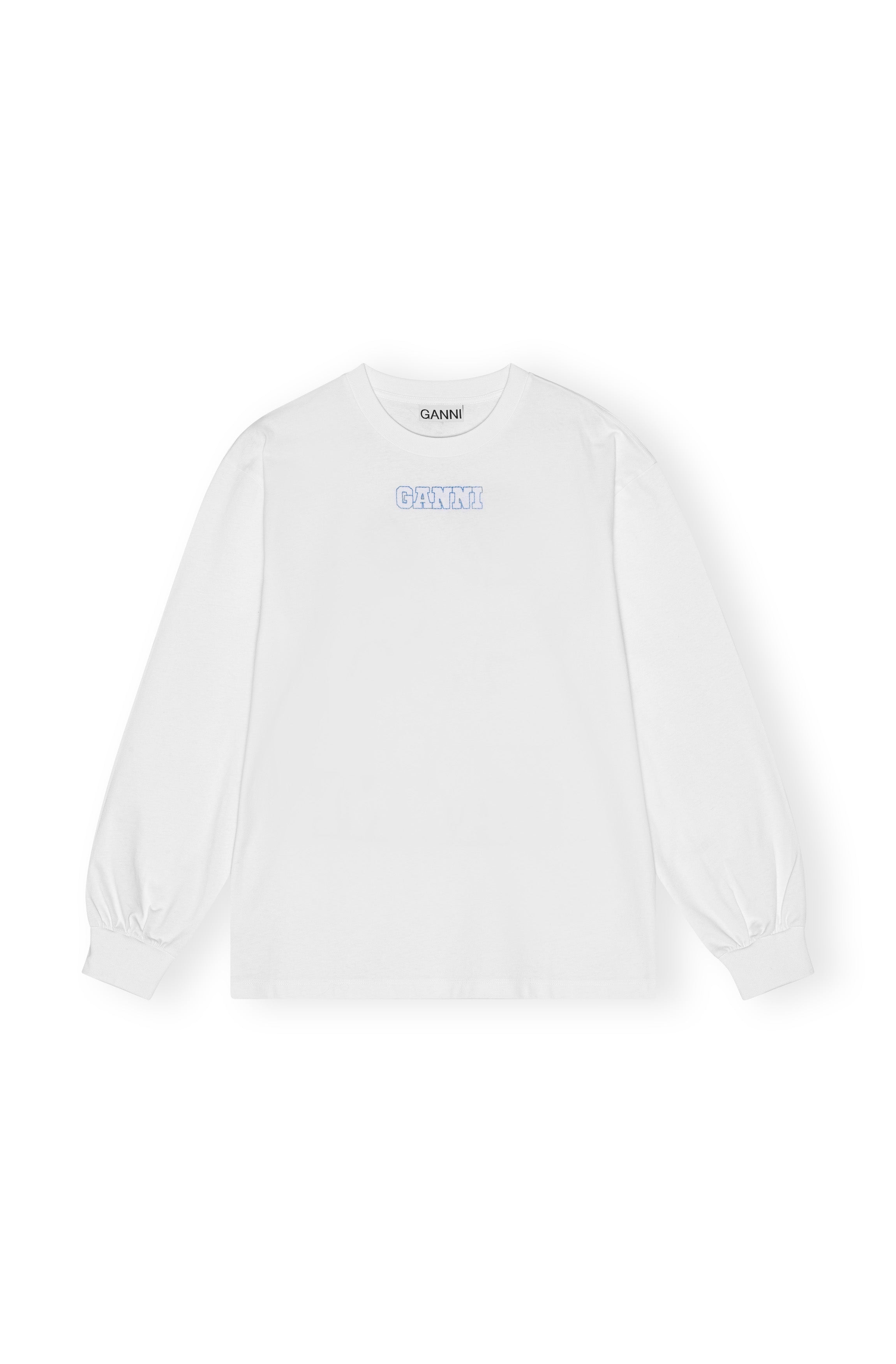 Ganni Future Heavy Jersey Rose Long Sleeve T-Shirt– Willow & Wolf Marlborough