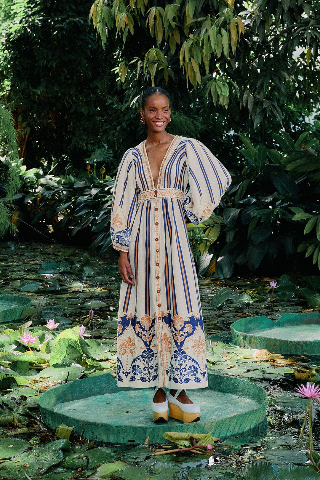 Farm Rio Pineapple Deco Maxi Dress– Willow & Wolf Marlborough