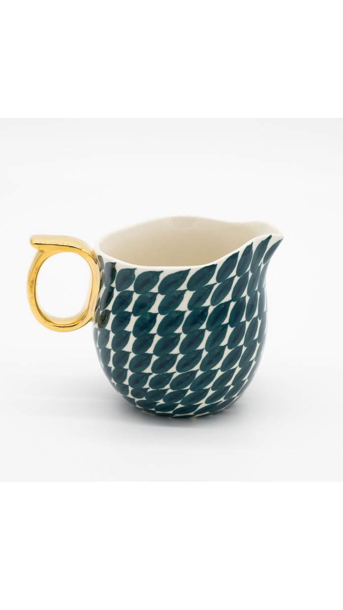 Miranda Berrow Gold Dash Milk Jug– Willow & Wolf Marlborough